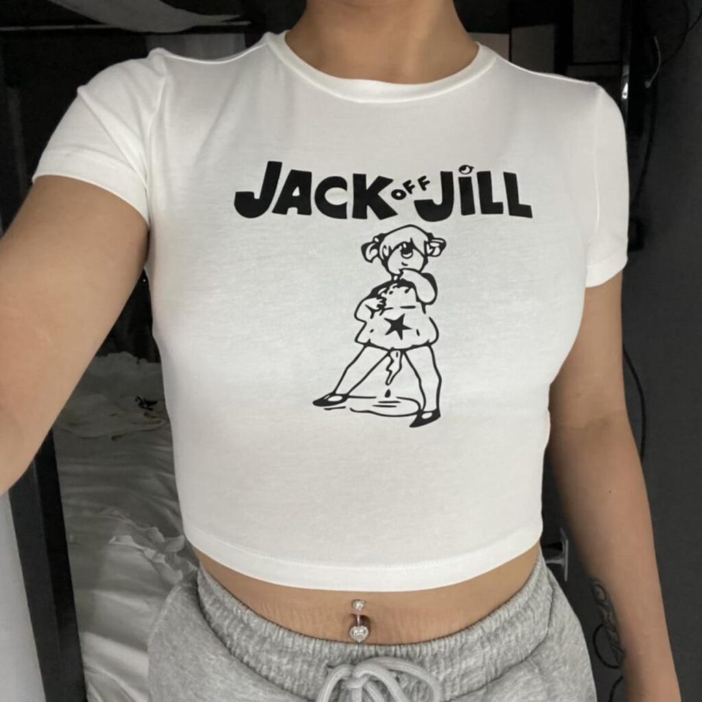 Jack off Jill Band Crew Crop Top – Grrrlworld