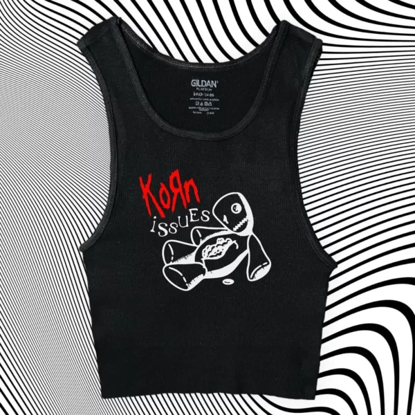 Korn Issues Band Unisex Cropped Tank – Grrrlworld